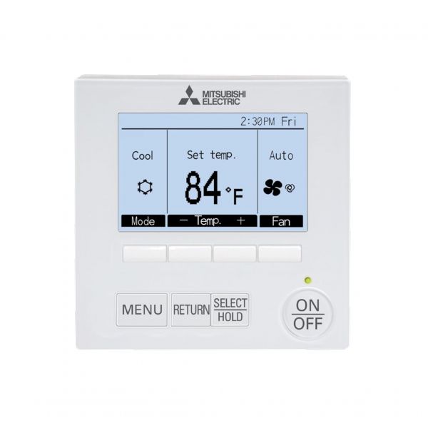 Mitsubishi Electric PAR-42MAAUB Deluxe Wired MA Remote Controller ...