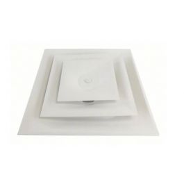 Titus HVAC TMS-3-8-24X24 Ceiling Diffuser 8″ Neck 24″ × 24″ | PartsHnC